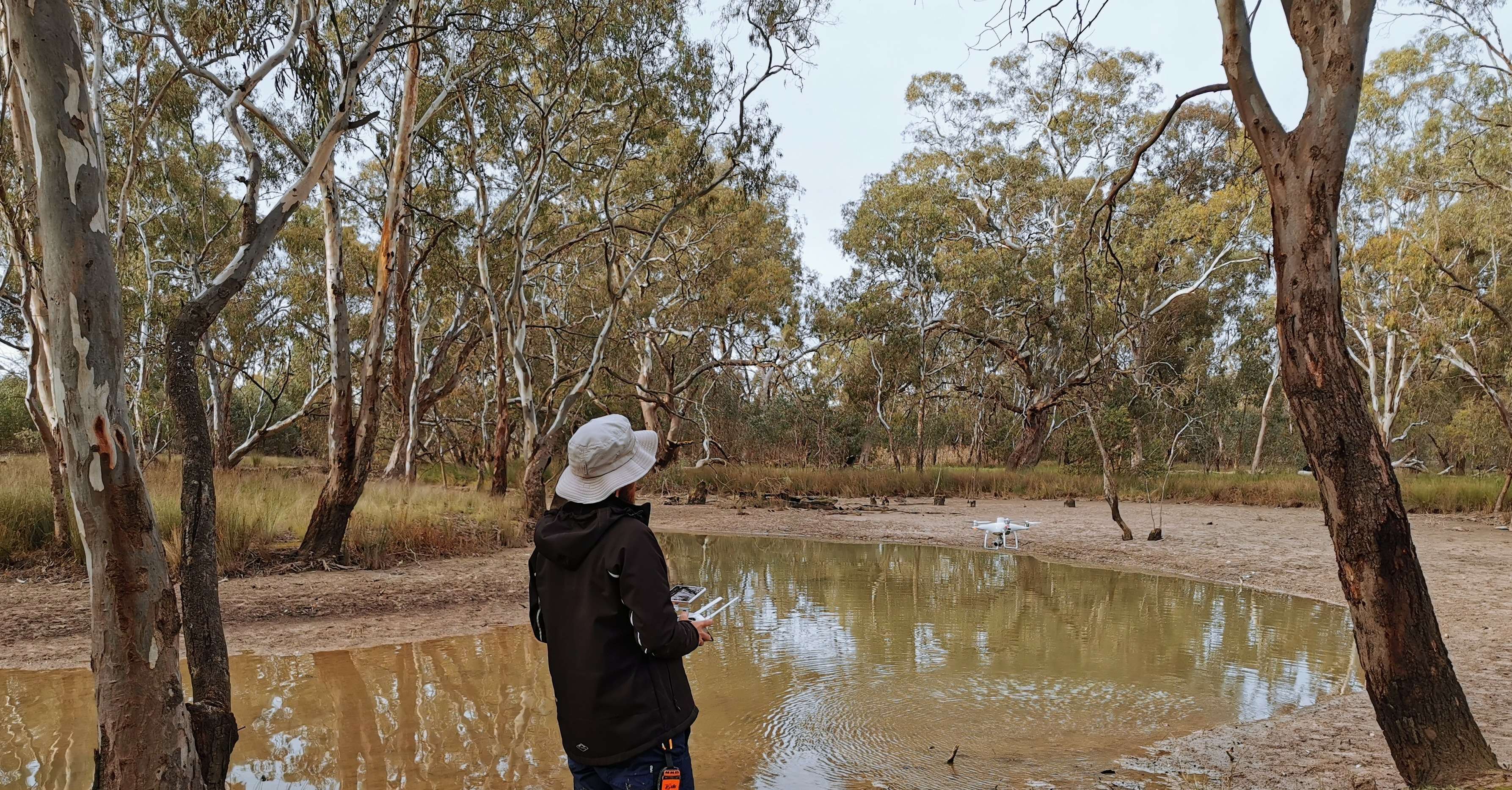Technology takes flight to monitor lower Broken Creek erosion - GB CMA ...